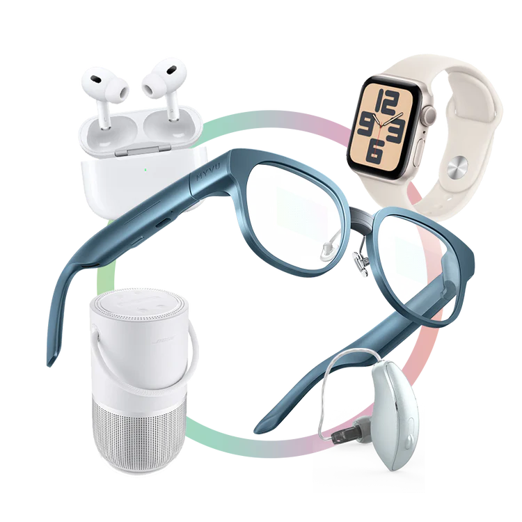 MYVU Air Subtitle/Caption Glasses – Hearview